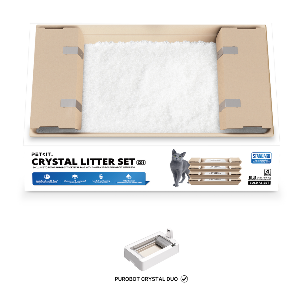 Crystal Litter Set - 4 Pack