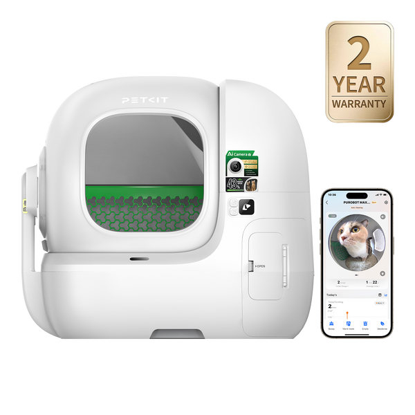 PUROBOT MAX PRO 2 Automatic Self-Cleaning Cat Litter Box | Larger Entry ...