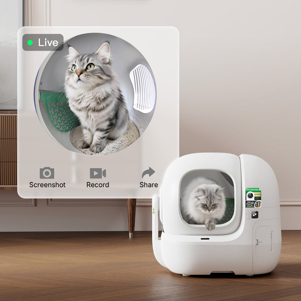 PUROBOT MAX PRO 2 Automatic Self-Cleaning Cat Litter Box | Larger Entry ...